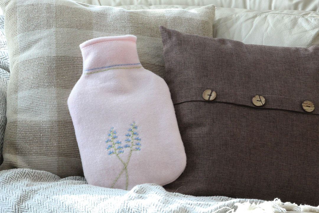 HOW TO MAKE A HOT WATER BOTTLE COVER