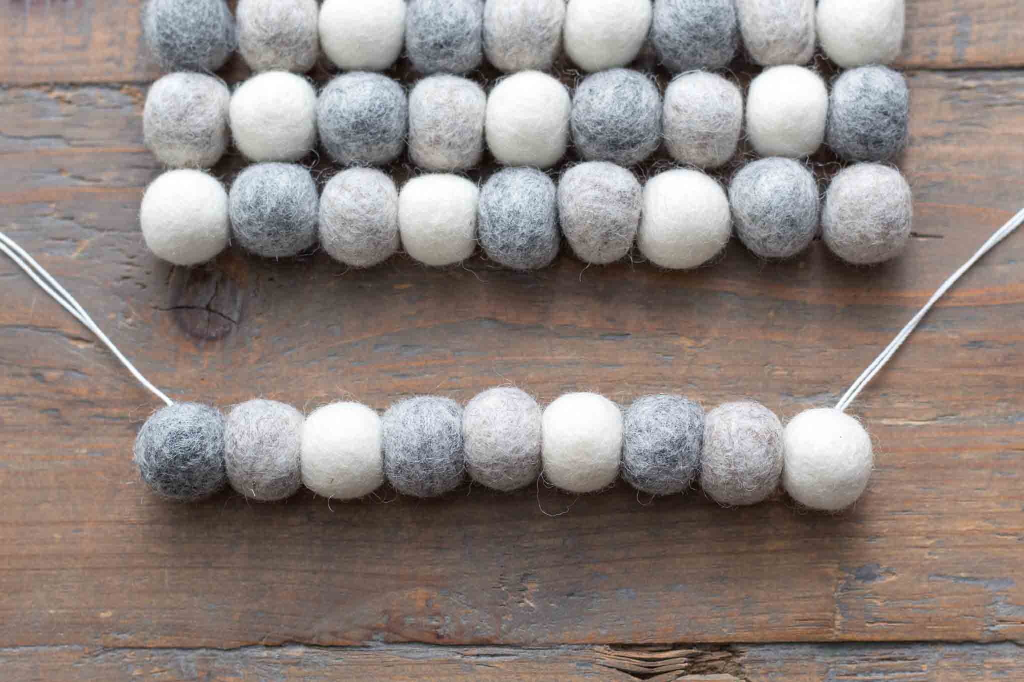 DIY Wool Felt Ball Trivets