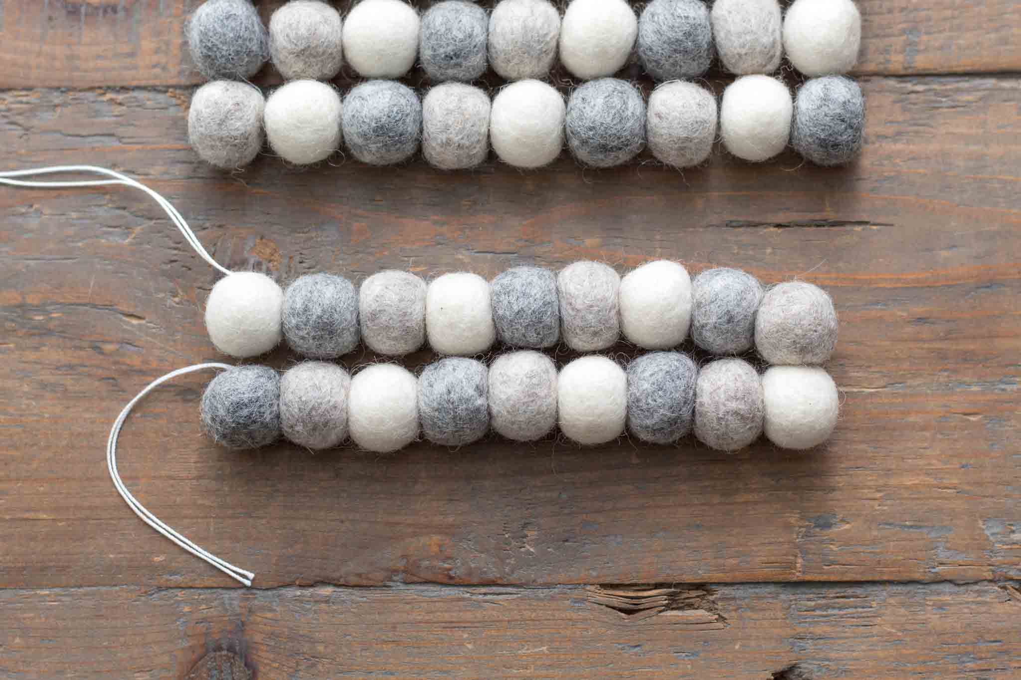 DIY Wool Felt Ball Trivets